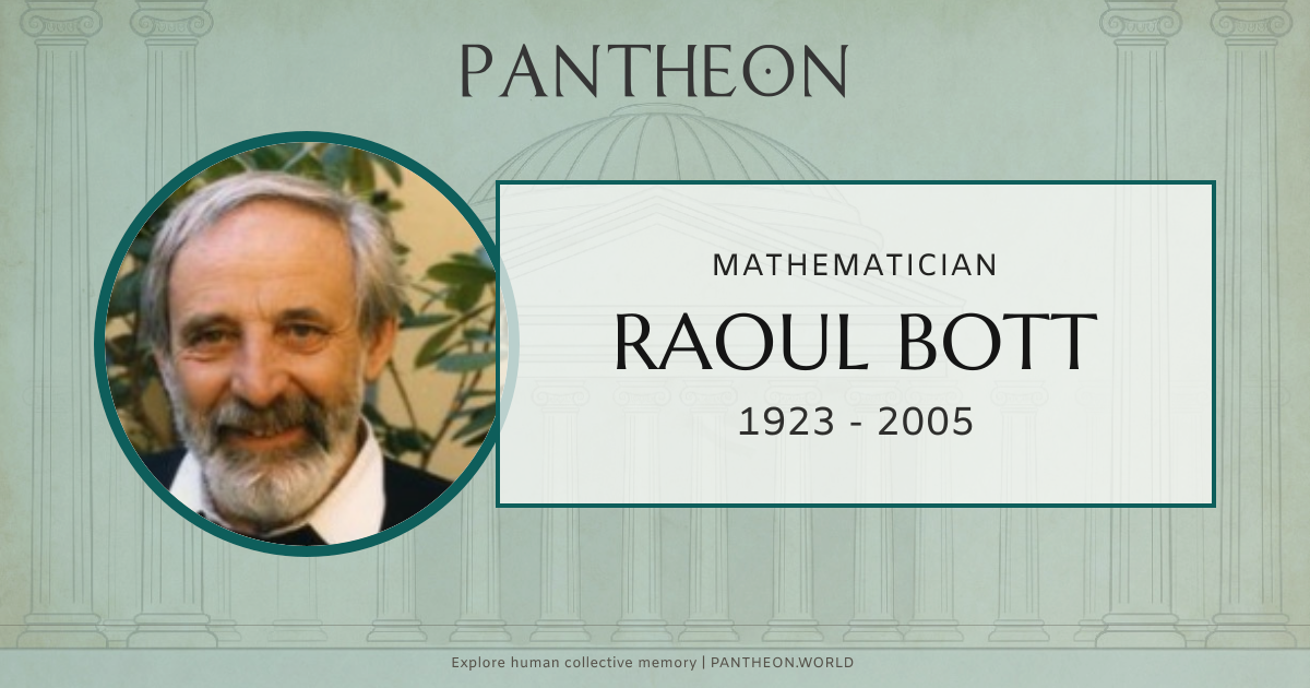 Raoul Bott Biography | Pantheon