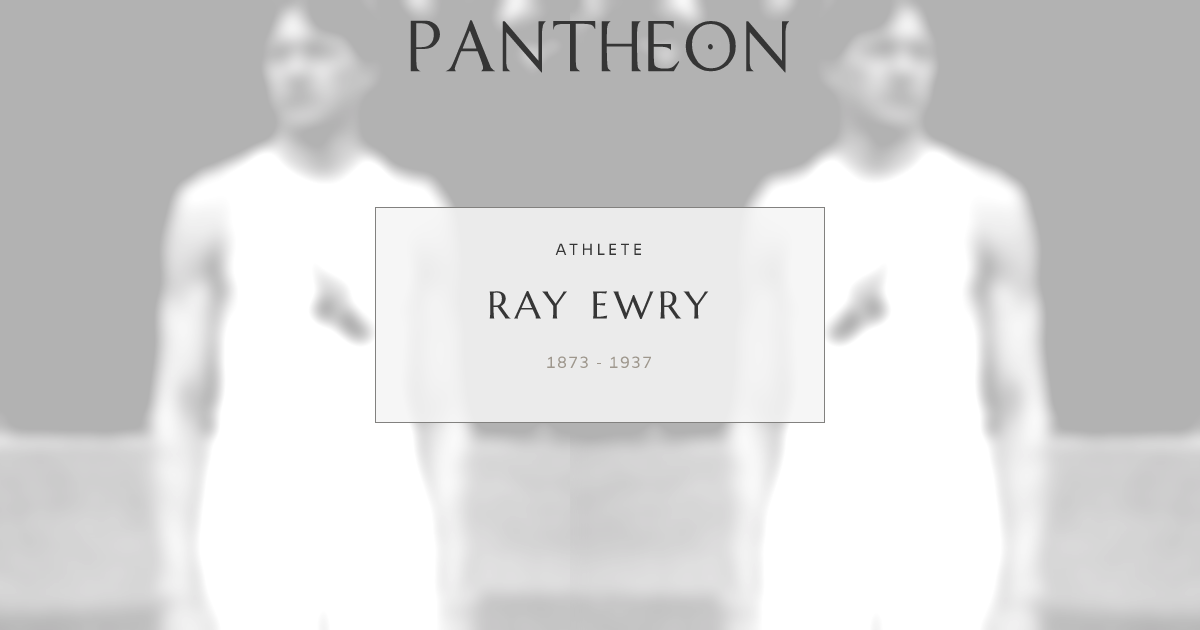 Ray Ewry Biography | Pantheon