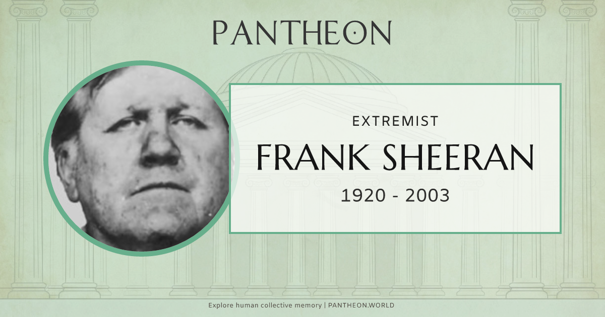 Frank Sheeran Biography | Pantheon