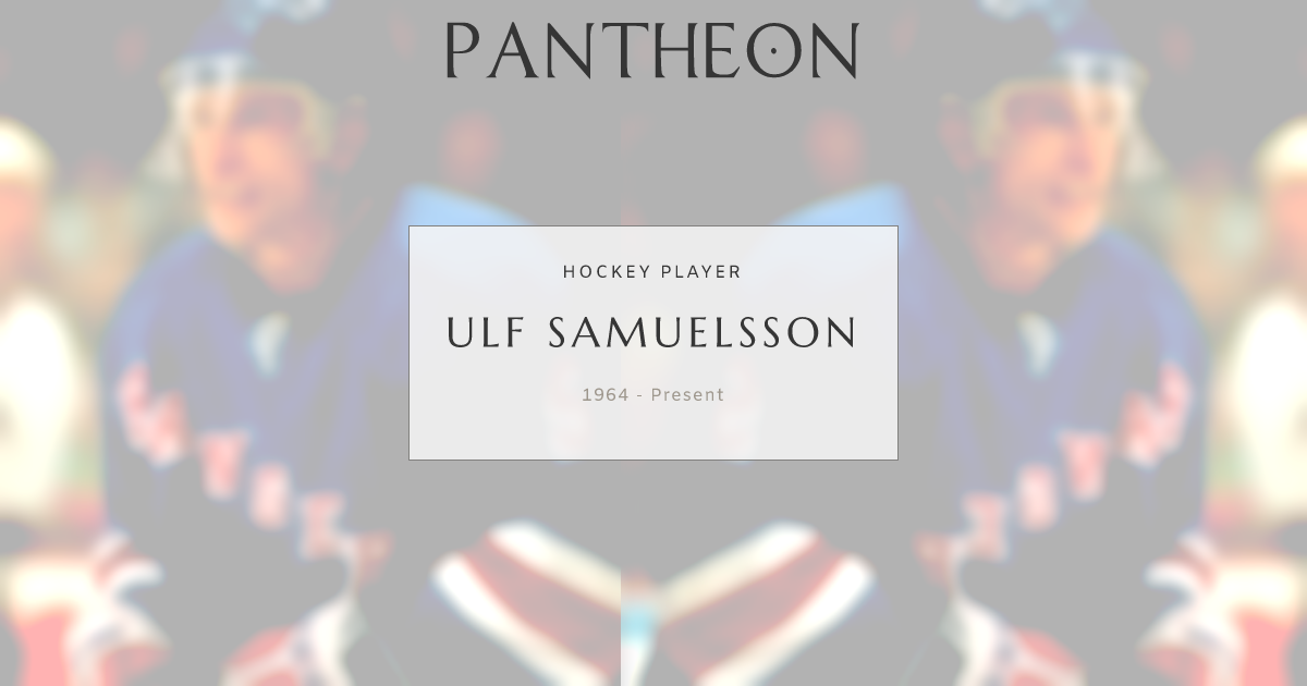 Ulf Samuelsson Biography | Pantheon