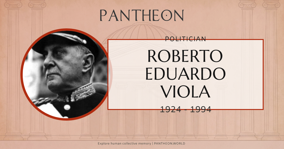 Roberto Eduardo Viola Biography | Pantheon