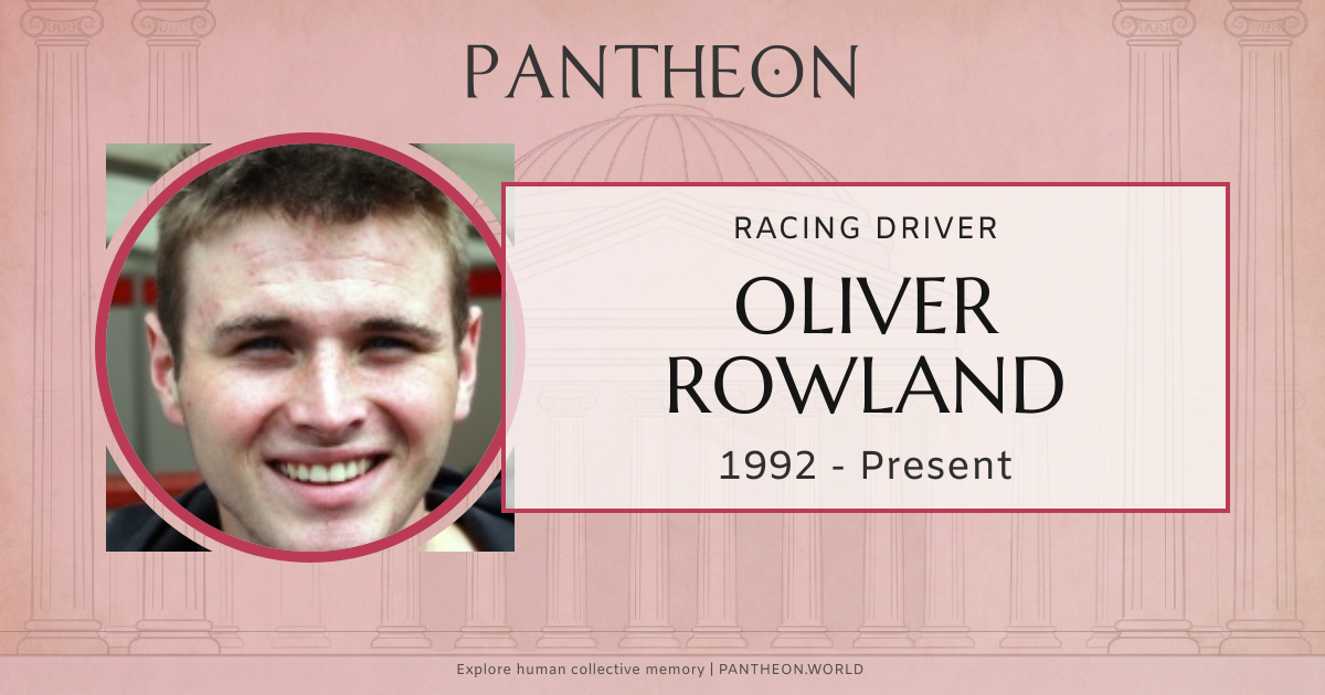 Oliver Rowland Biography | Pantheon