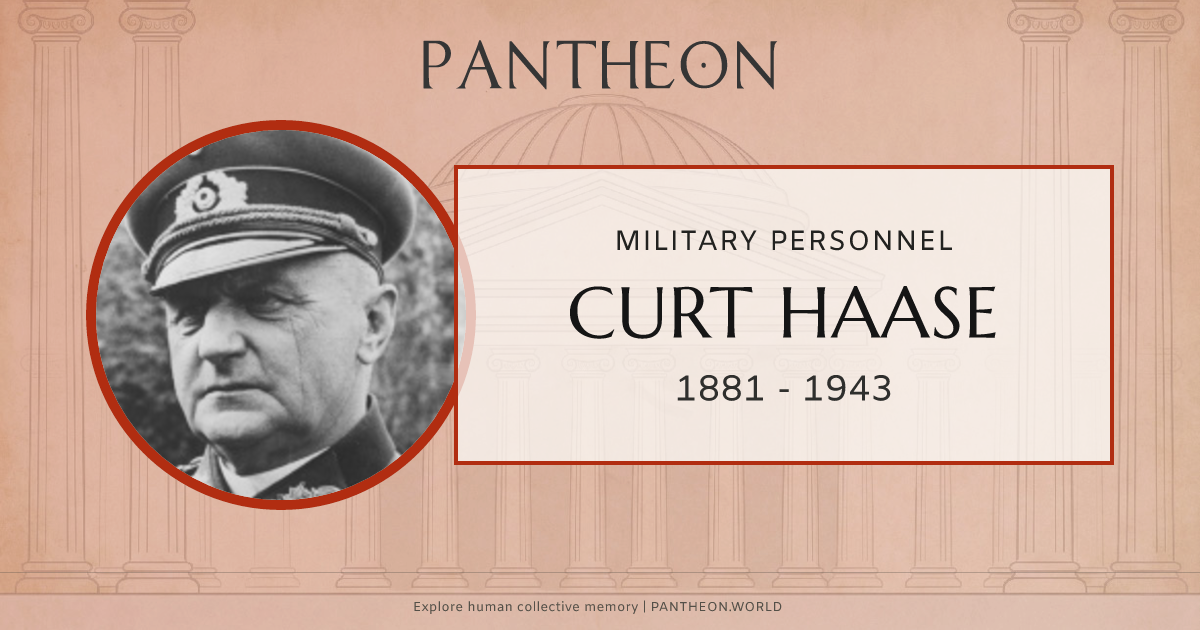 Curt Haase Biography | Pantheon