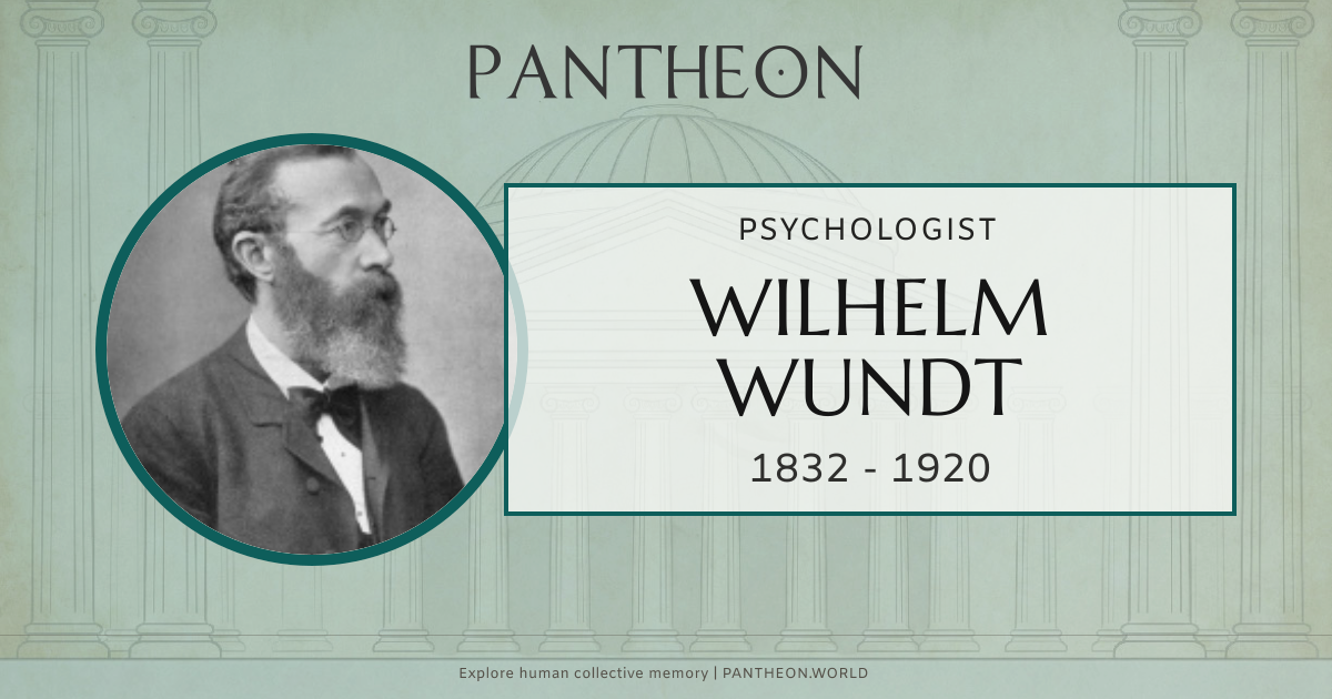Wilhelm Wundt Biography | Pantheon