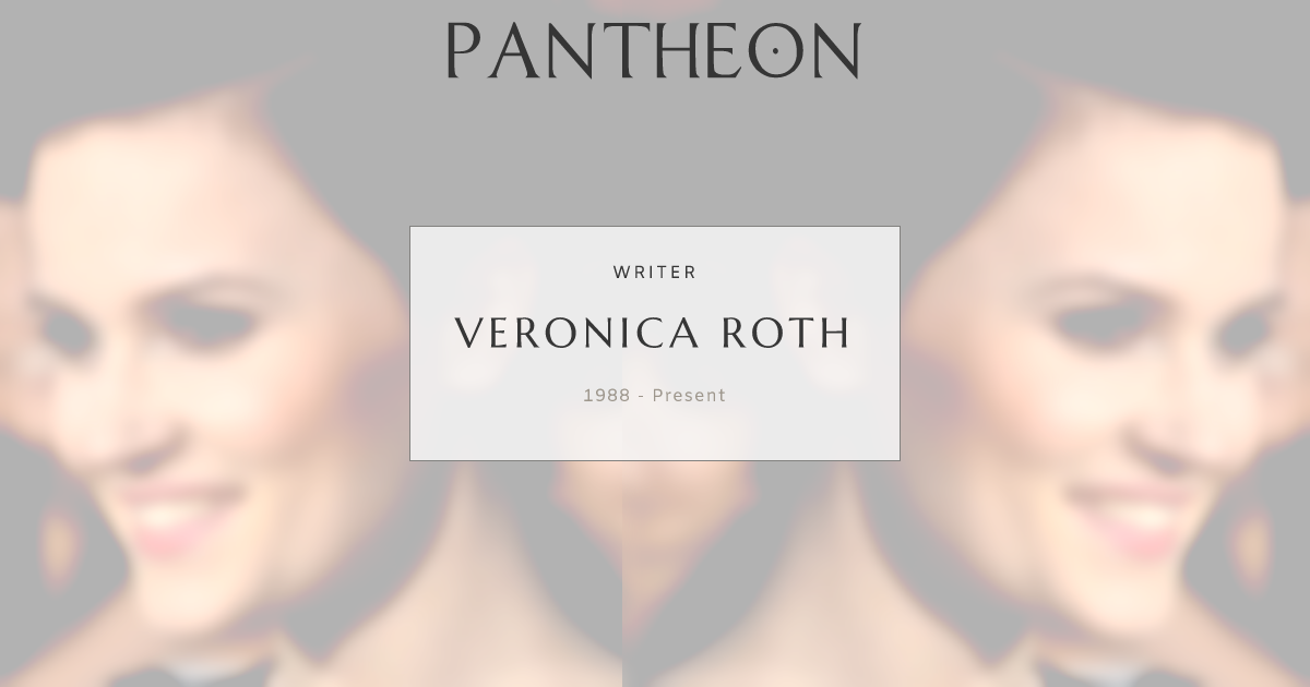 Veronica Roth Biography | Pantheon