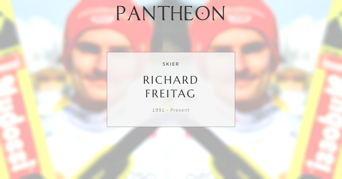 Richard Freitag Biography | Pantheon