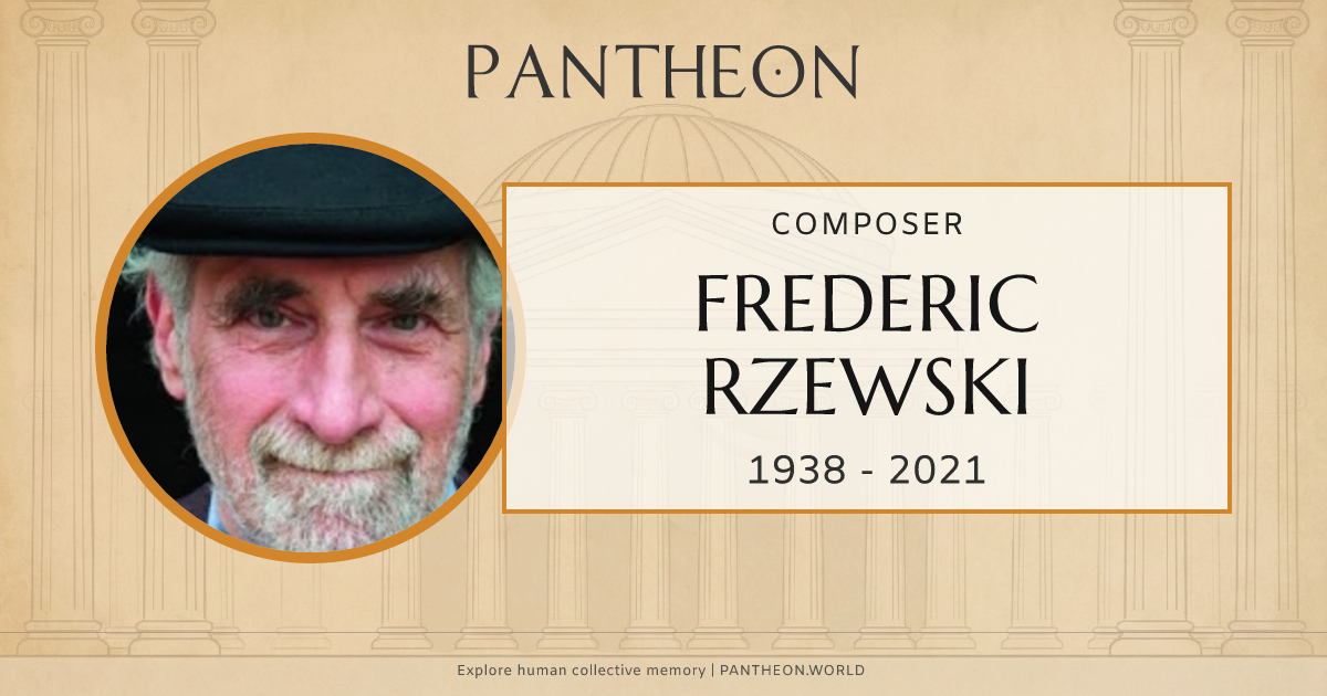 Frederic Rzewski Biography | Pantheon