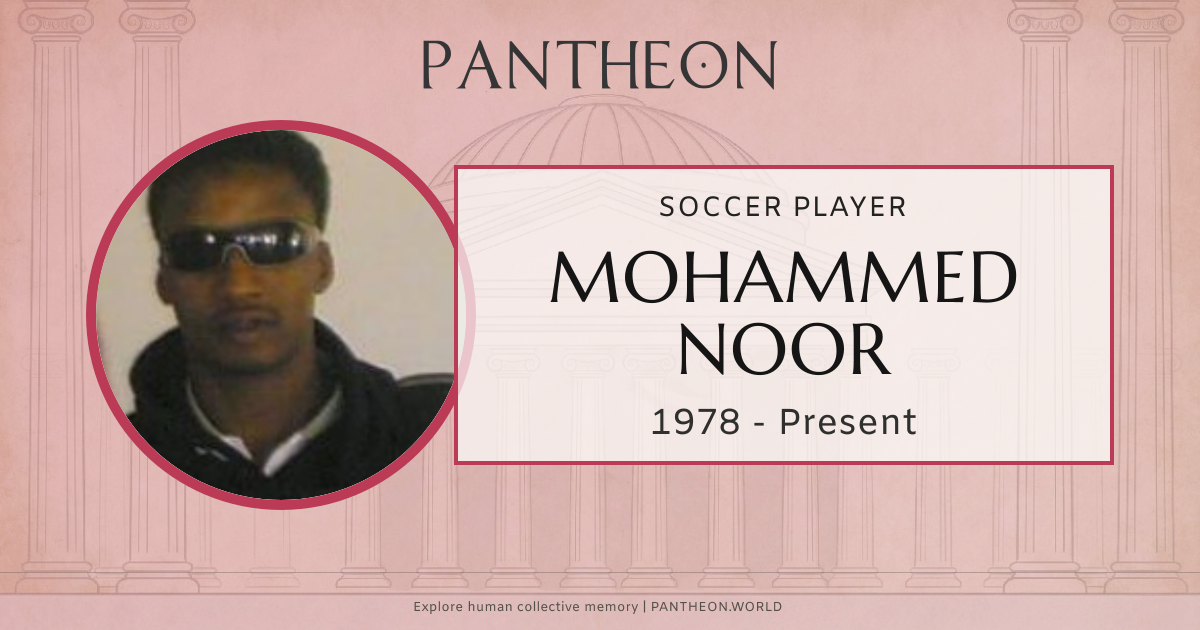 Mohammed Noor Biography | Pantheon