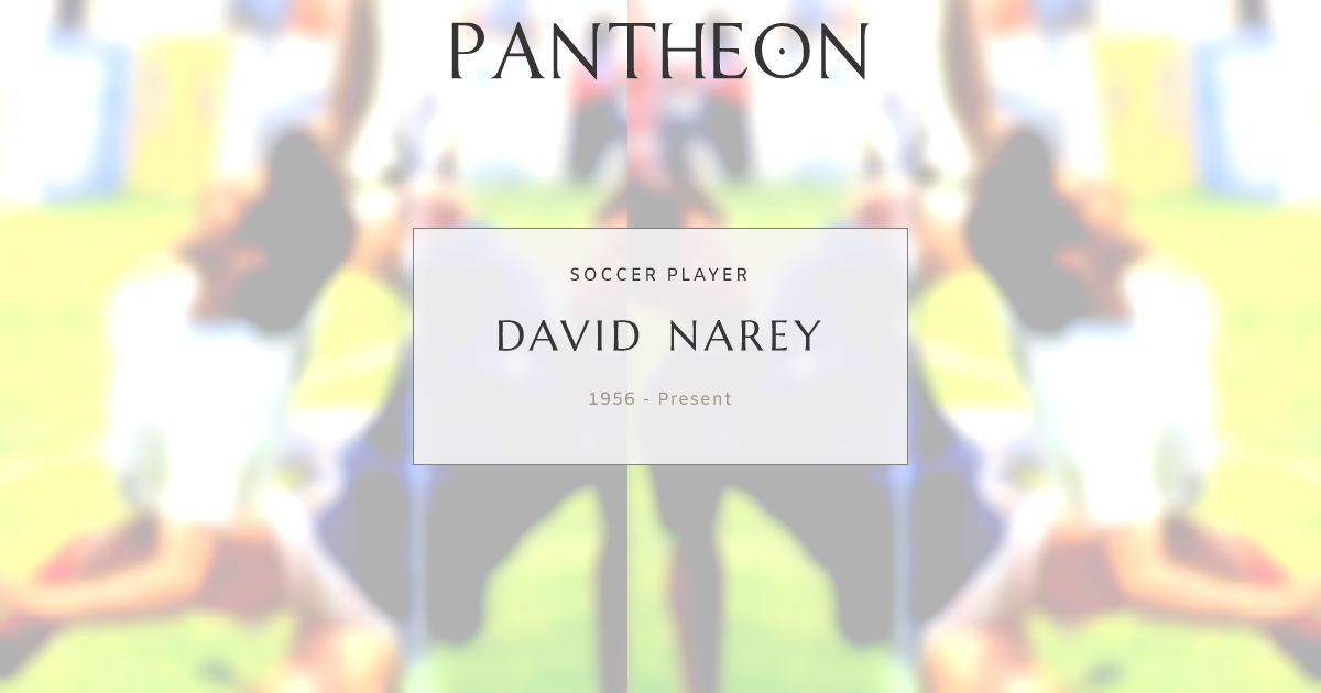 David Narey Biography | Pantheon