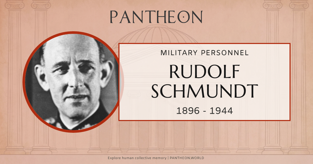Rudolf Schmundt Biography | Pantheon