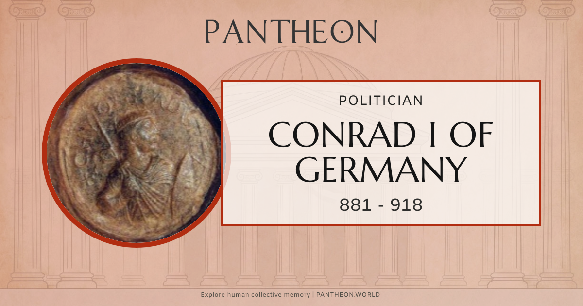 Conrad I of Germany Biography | Pantheon