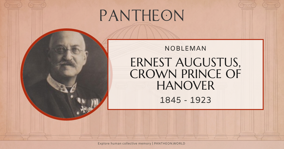 Ernest Augustus, Crown Prince of Hanover Biography | Pantheon