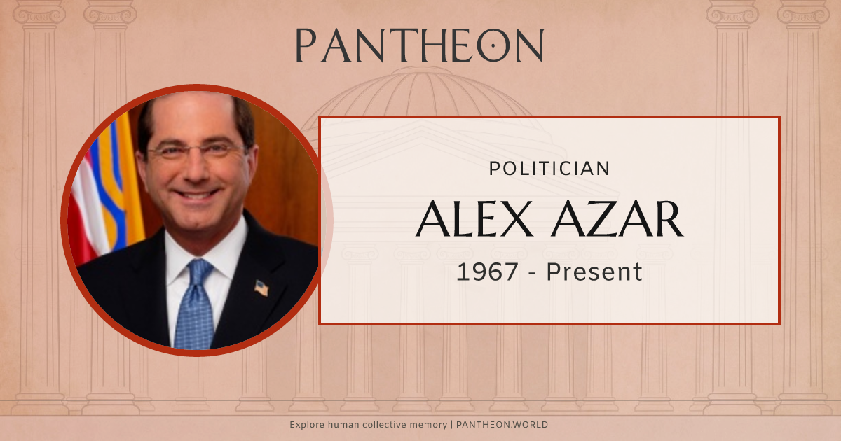 Alex Azar Biography | Pantheon