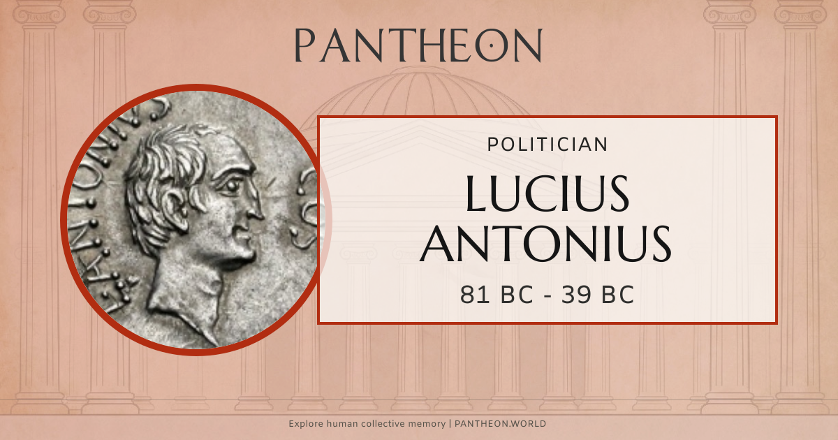 Lucius Antonius Biography | Pantheon