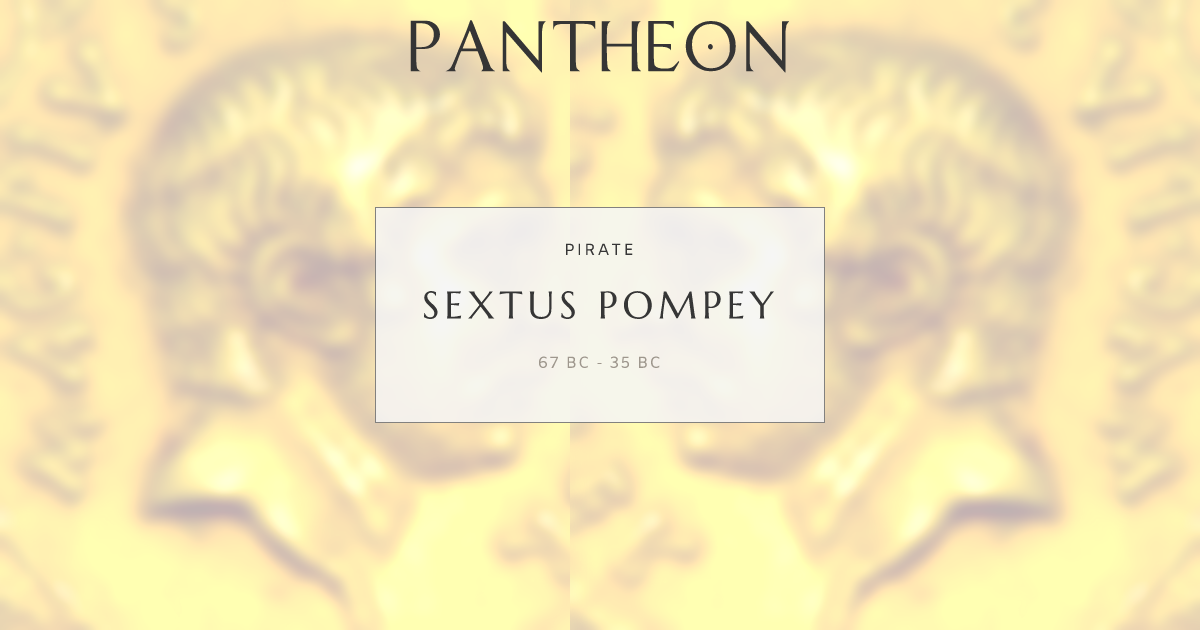 Sextus Pompey Biography | Pantheon