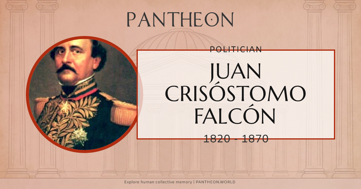 Juan Crisóstomo Falcón Biography | Pantheon