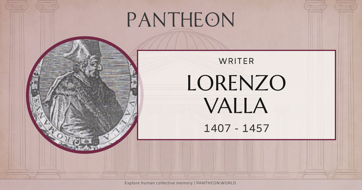 Lorenzo Valla Biography | Pantheon