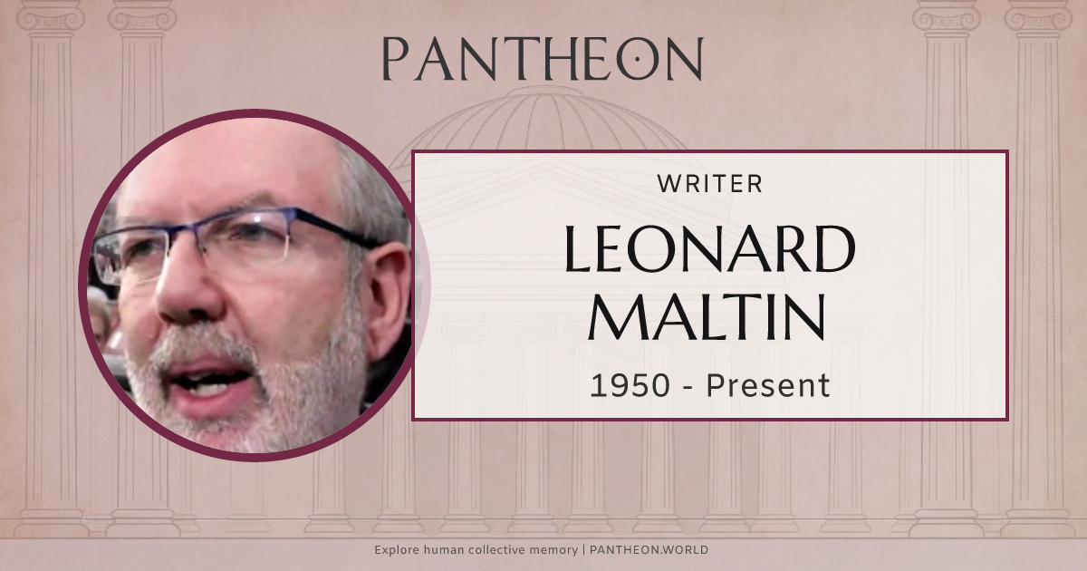 Leonard Maltin Biography | Pantheon