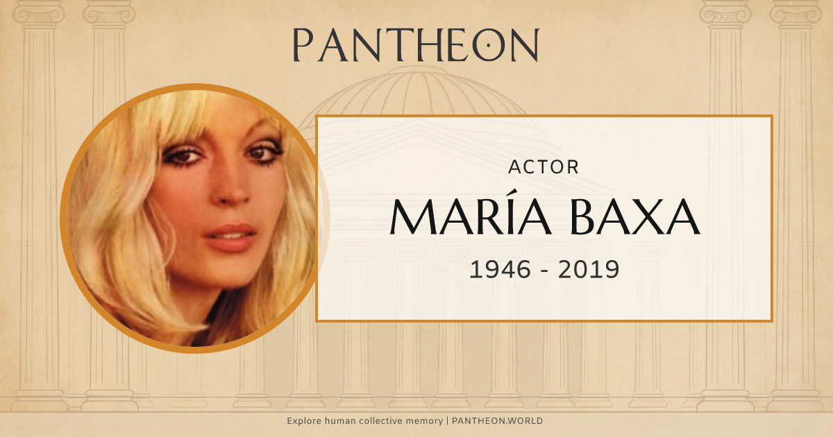 María Baxa Biography | Pantheon