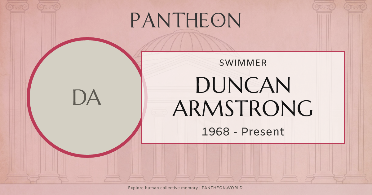 Duncan Armstrong Biography | Pantheon