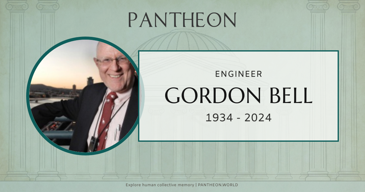 Gordon Bell Biography | Pantheon