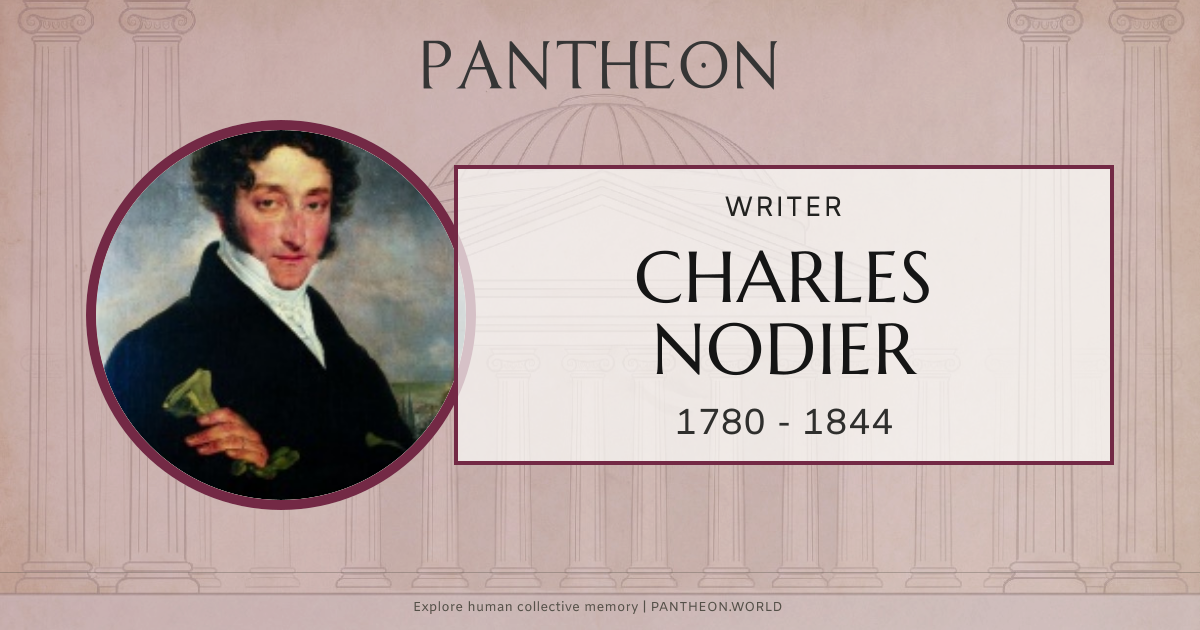 Charles Nodier Biography | Pantheon