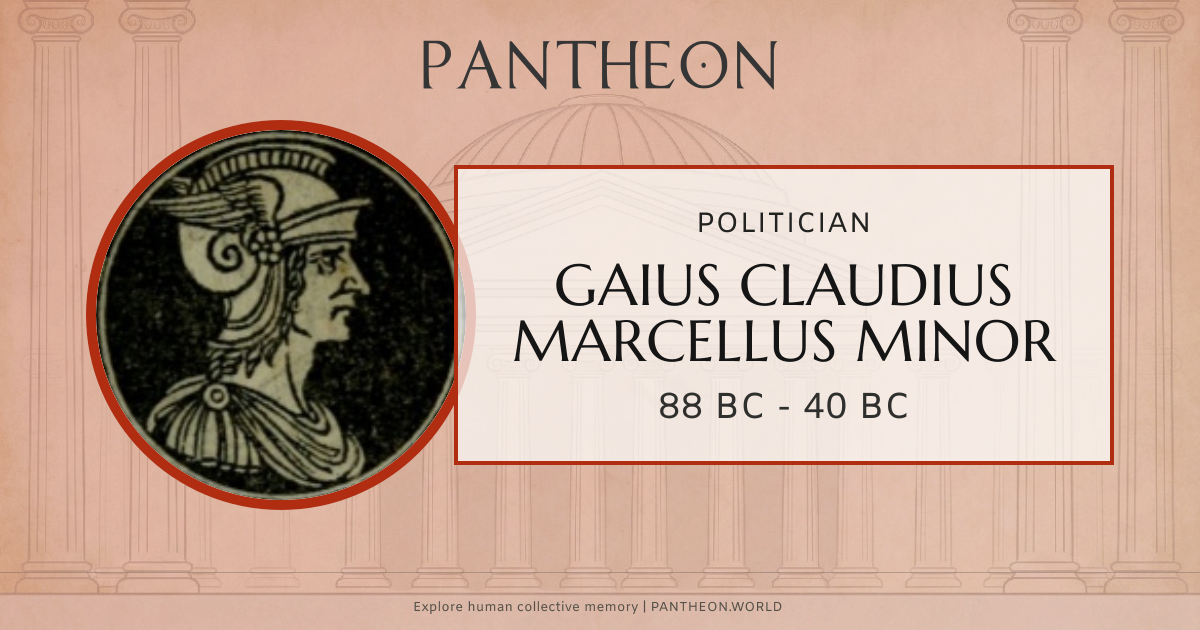 Gaius Claudius Marcellus Minor Biography | Pantheon