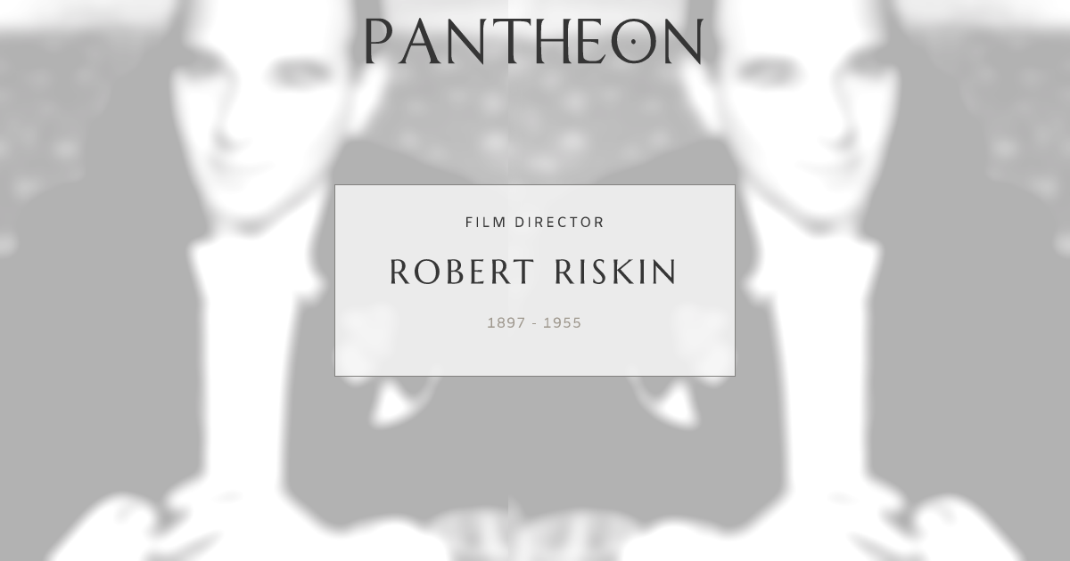 Robert Riskin Biography | Pantheon