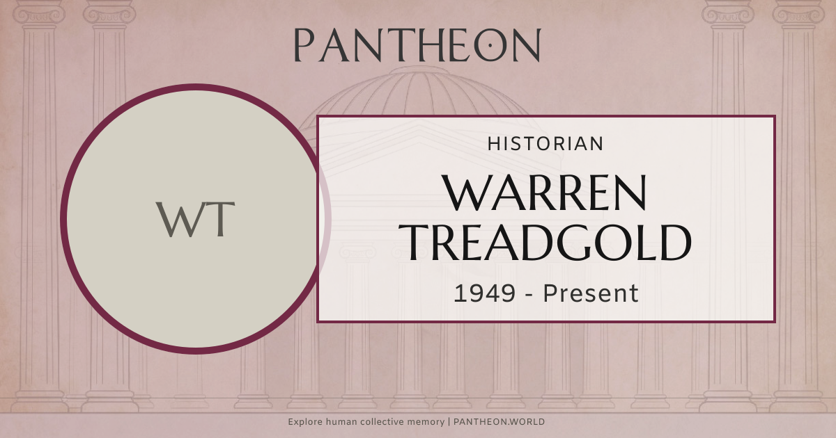 Warren Treadgold Biography | Pantheon