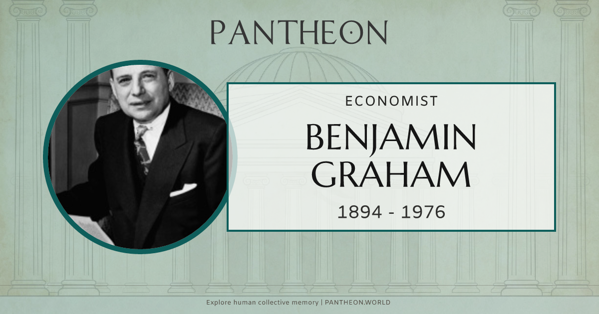 Benjamin Graham Biography | Pantheon