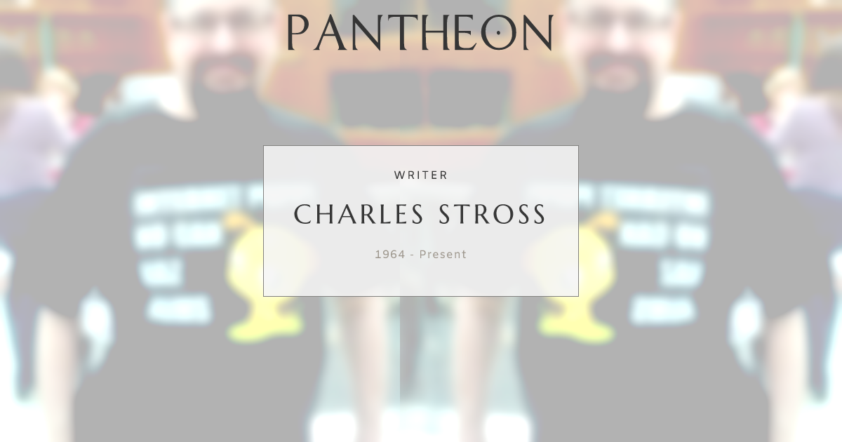 Charles Stross Biography | Pantheon
