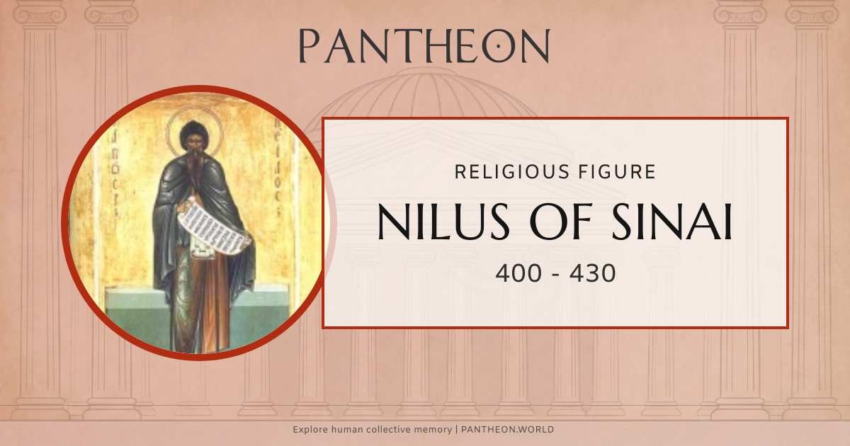 Nilus of Sinai Biography | Pantheon