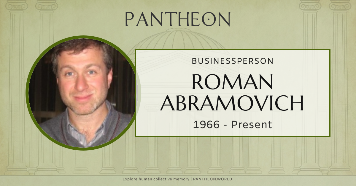 Roman Abramovich Biography | Pantheon