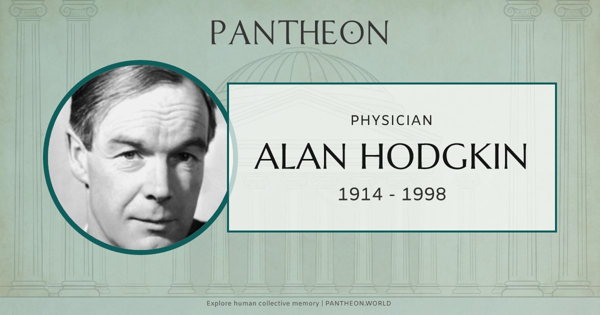 Alan Hodgkin Biography | Pantheon