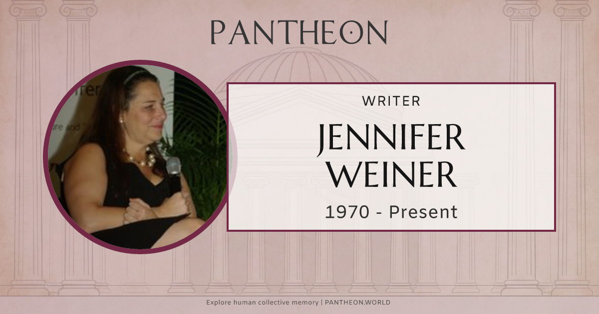 Jennifer Weiner Biography | Pantheon