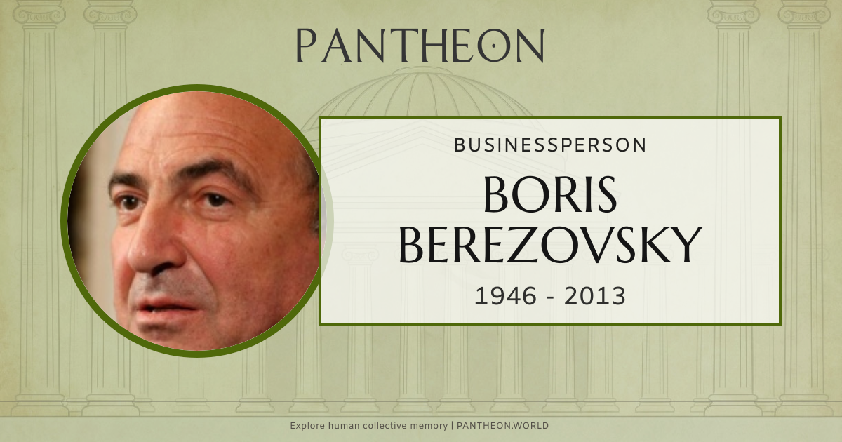 Boris Berezovsky Biography | Pantheon