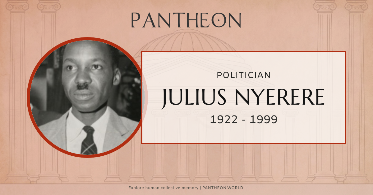 Julius Nyerere Biography | Pantheon