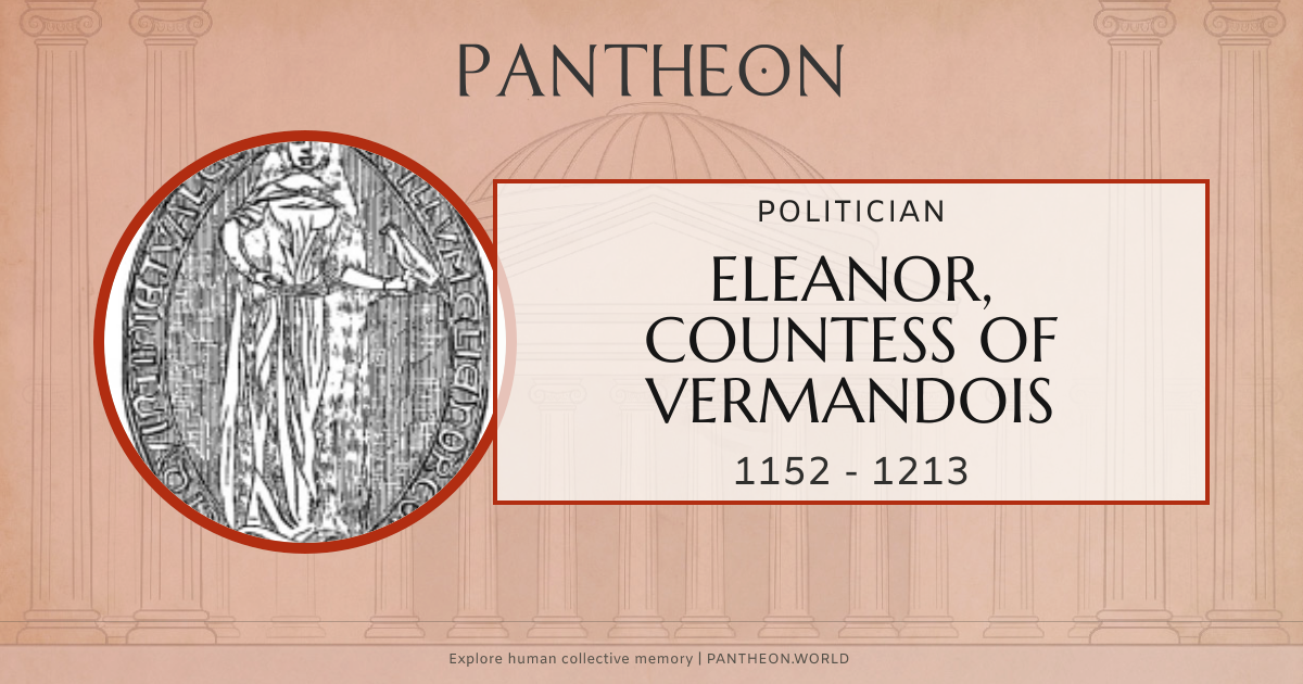 Eleanor, Countess of Vermandois Biography | Pantheon