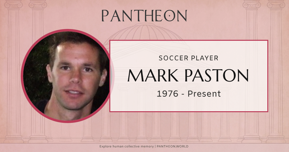 Mark Paston Biography | Pantheon