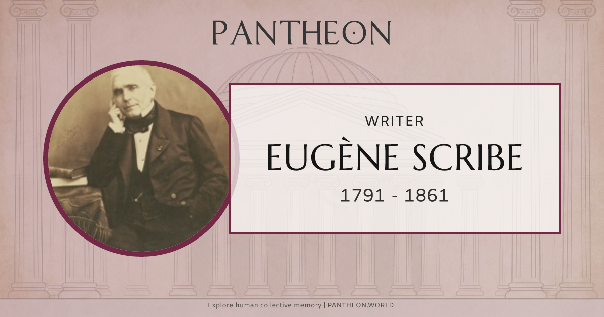 Eugène Scribe Biography | Pantheon