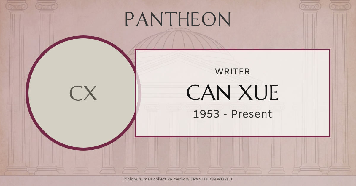 Can Xue Biography | Pantheon