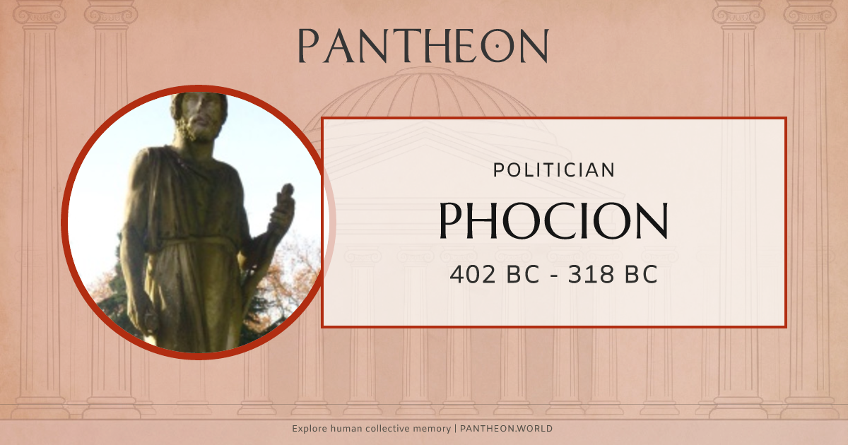 Phocion Biography | Pantheon