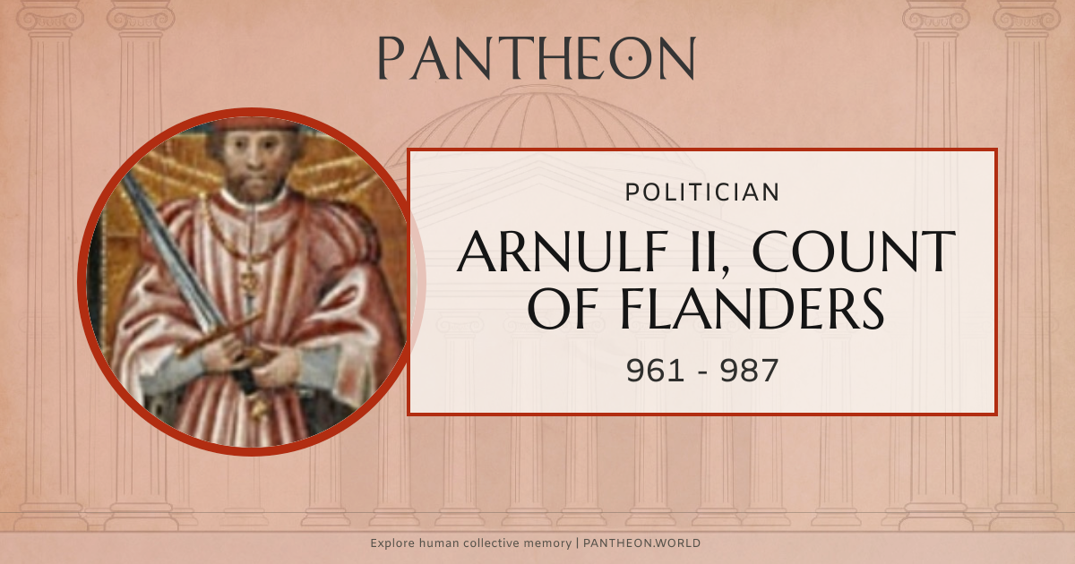 Arnulf II, Count of Flanders Biography | Pantheon