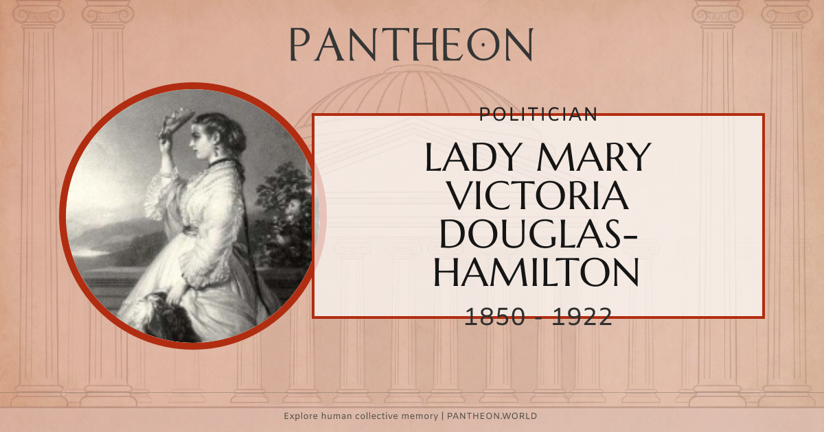 Lady Mary Victoria Douglas-Hamilton Biography | Pantheon