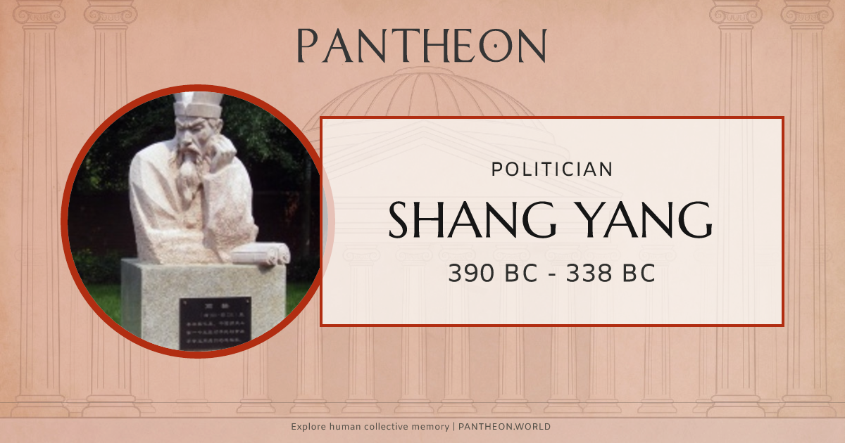 Shang Yang Biography | Pantheon