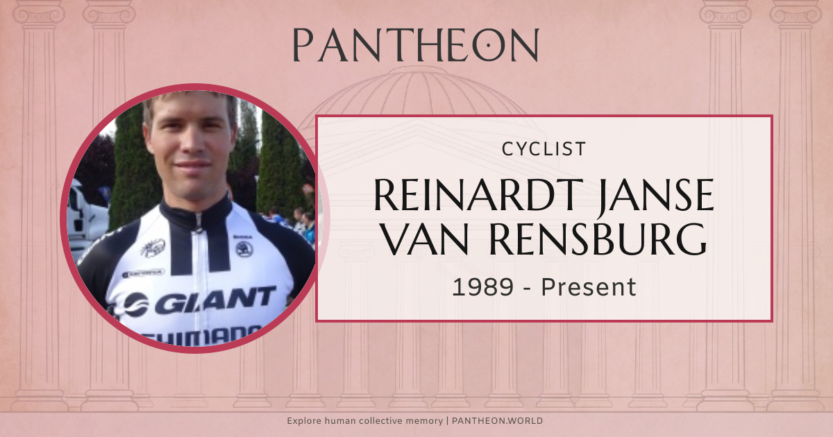 Reinardt Janse van Rensburg Biography | Pantheon