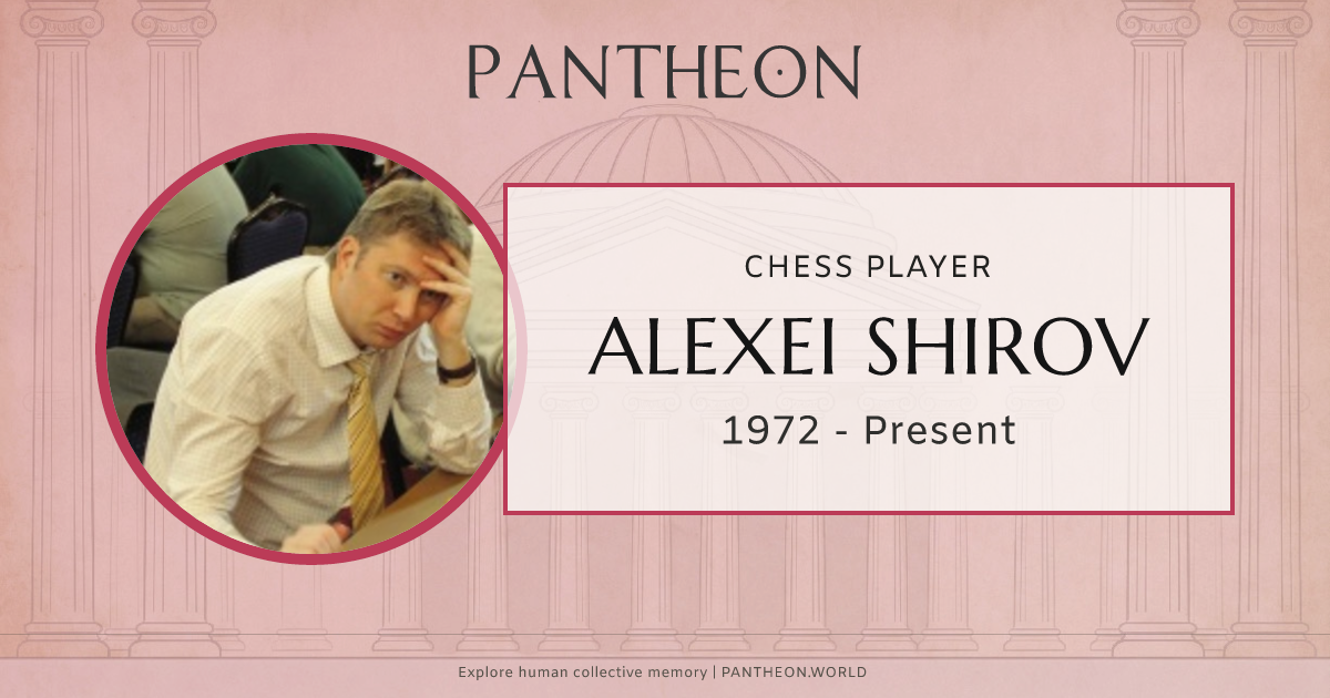 Alexei Shirov Biography | Pantheon