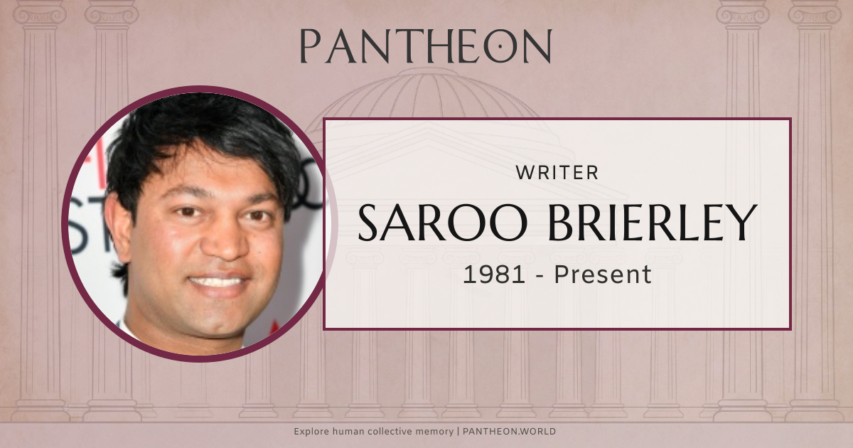 Saroo Brierley Biography | Pantheon