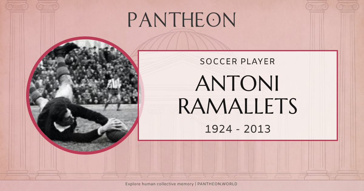 Antoni Ramallets Biography | Pantheon