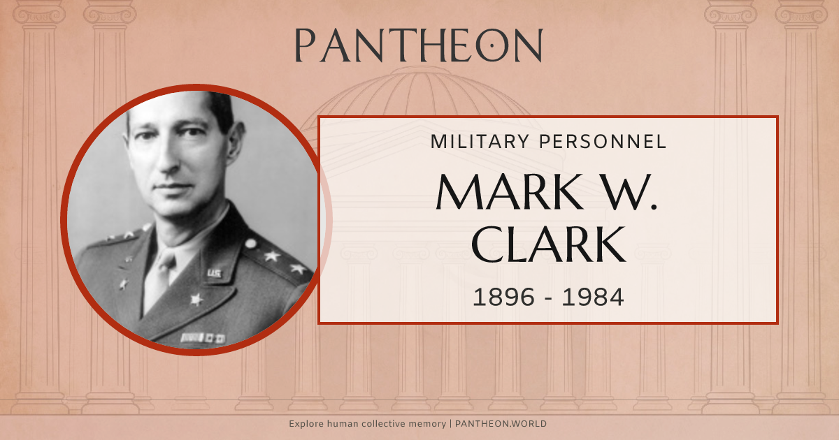 Mark W. Clark Biography | Pantheon